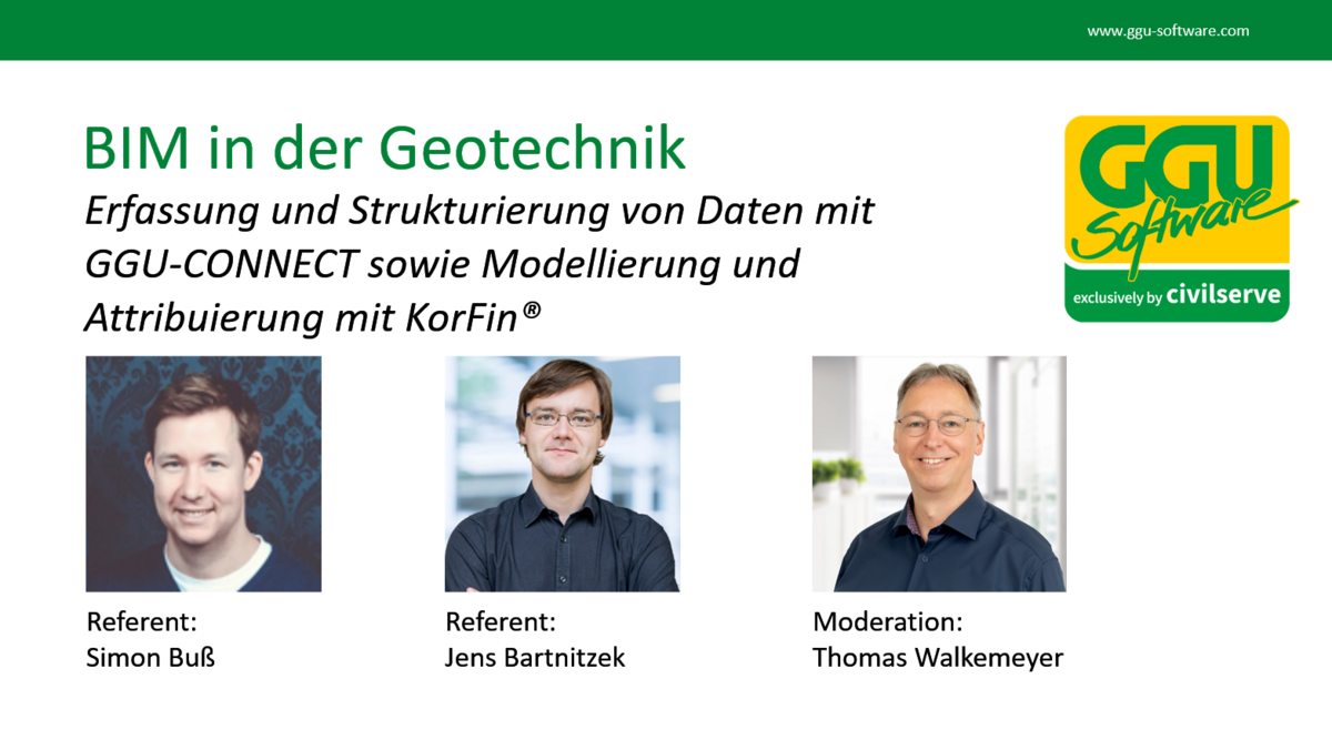 GGU-CONNECT und KorFin im BIM-Kontext | GGU Software