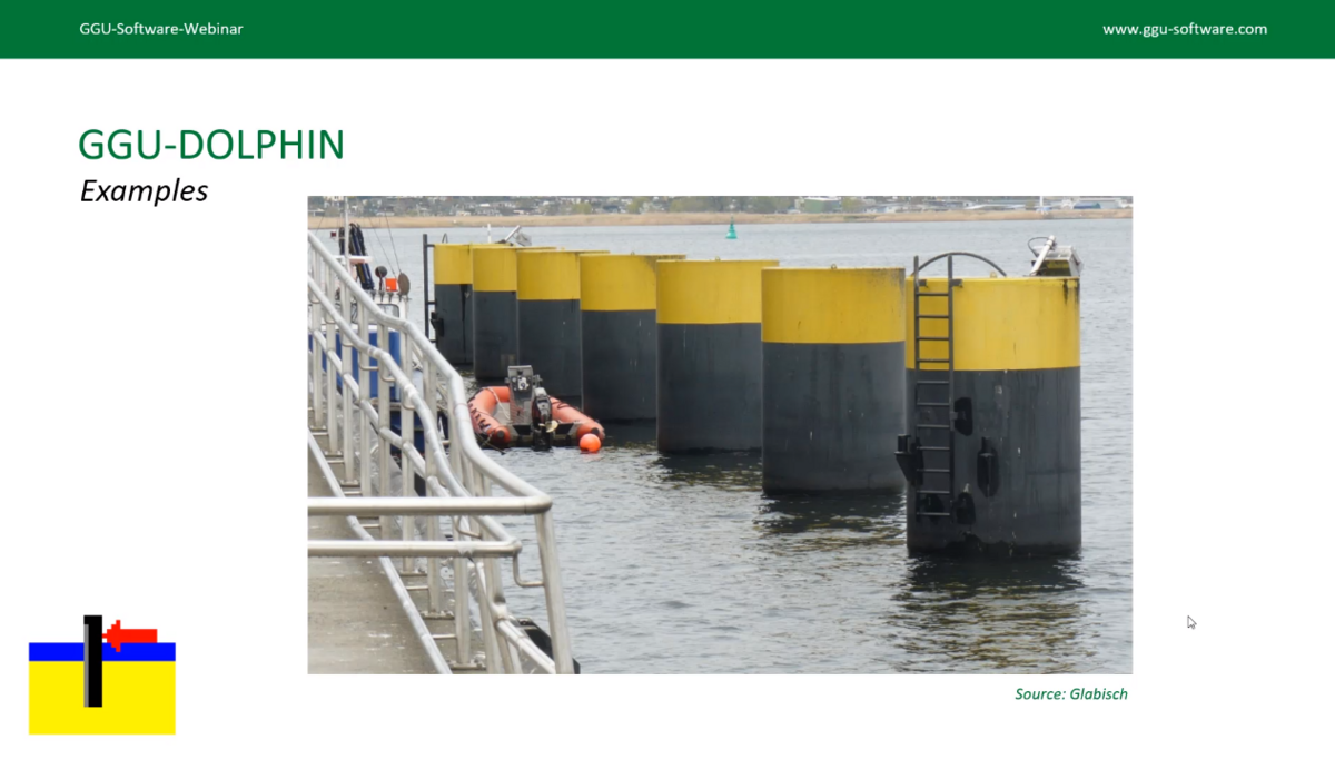 GGU-DOLPHIN analysis and design of dolphin piles (62min) | GGU Software